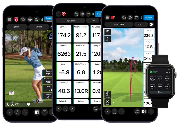 FlightScope Mevo+ Golf Launch Monitor & Simulator